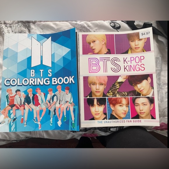 KPOP | Office | Bts Coloringbook And Fan Guide | Poshmark